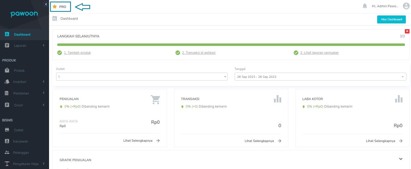 Dashboard | Pawoon Help Center